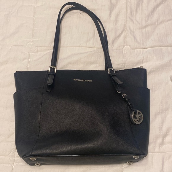 Michael Kors Collection | Bags | Michael Kors Large Black Bag | Poshmark